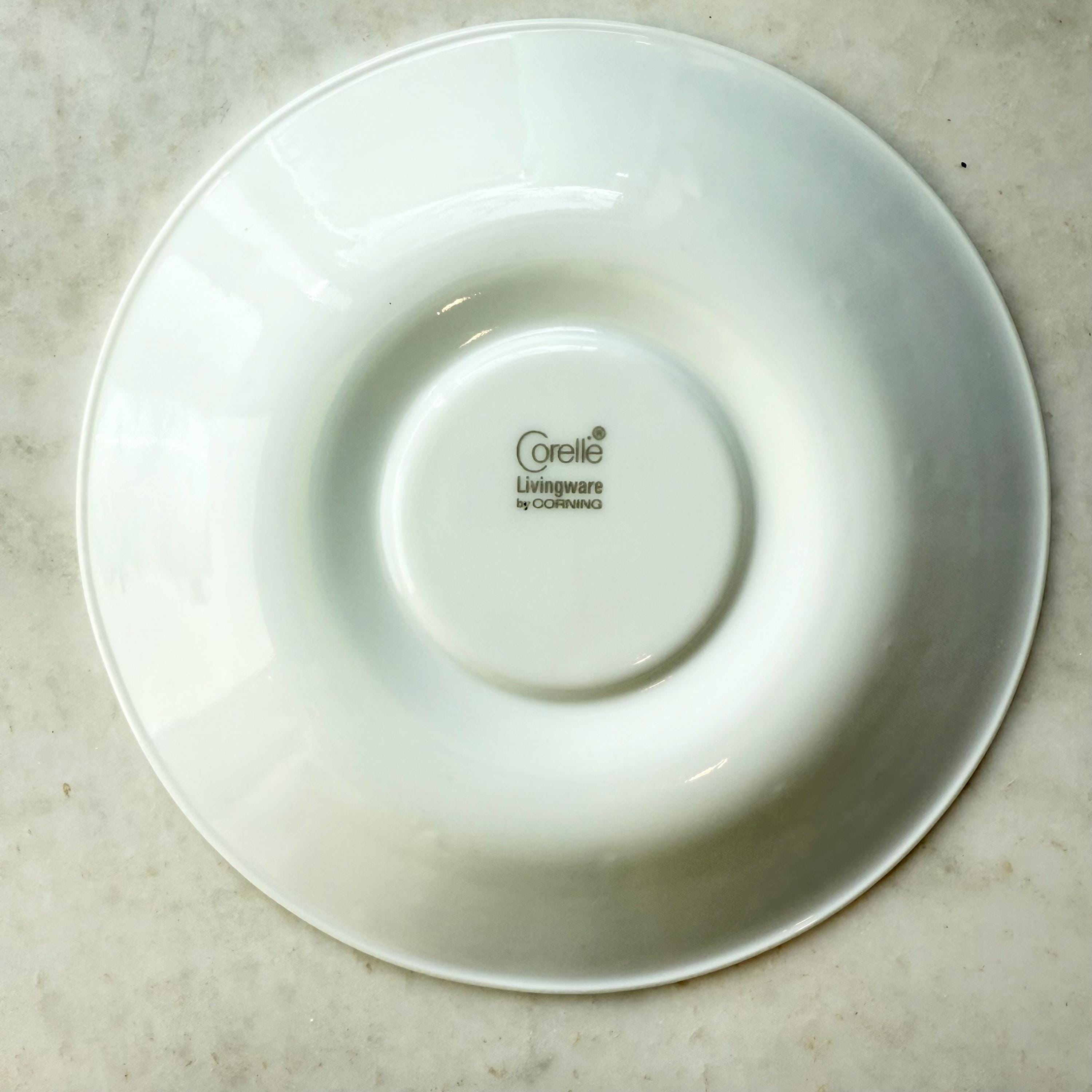Corelle Spring Blossom Dishes: Retro Green Daisy Plates and Bowls - Etsy