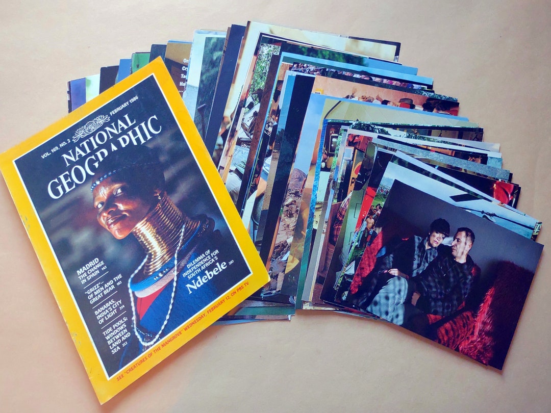 Vintage National Geographic Clippings | 25+ Different Sizes | People ...