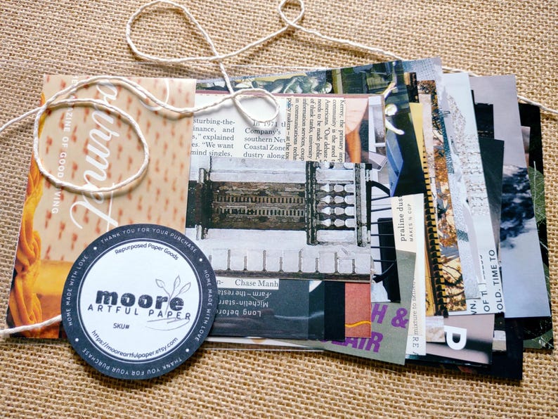 Neutral Color Palette Themed Magazine Clippings | 25+ Brown, Gray ...