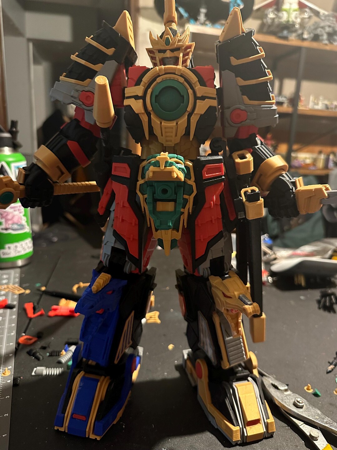 3D Printer Thunderzord - Etsy