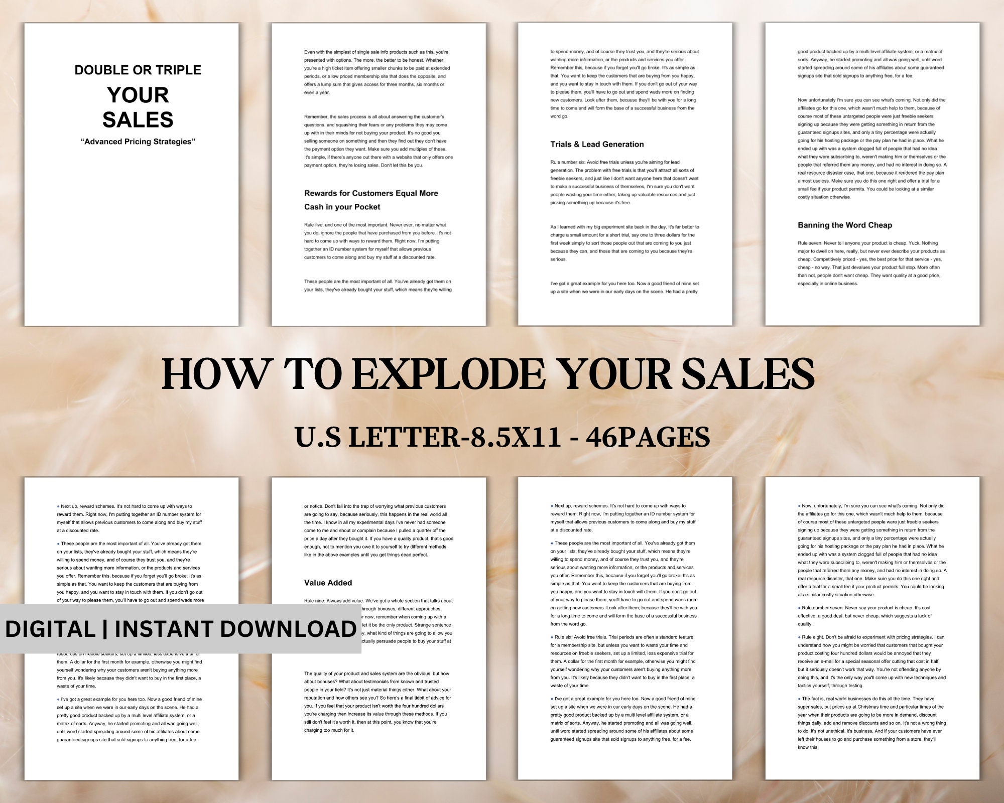 How to Explode Your Sales, Pricing Strategies, Selling Premium Products Sell at Premium Prices ...