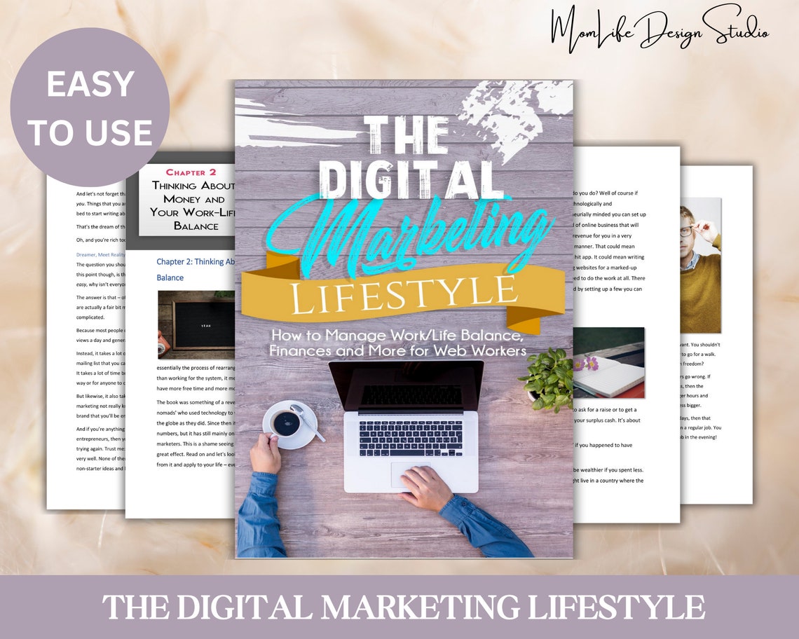 The Digital Marketing Lifestyle Guide, Business Marketing Templates ...