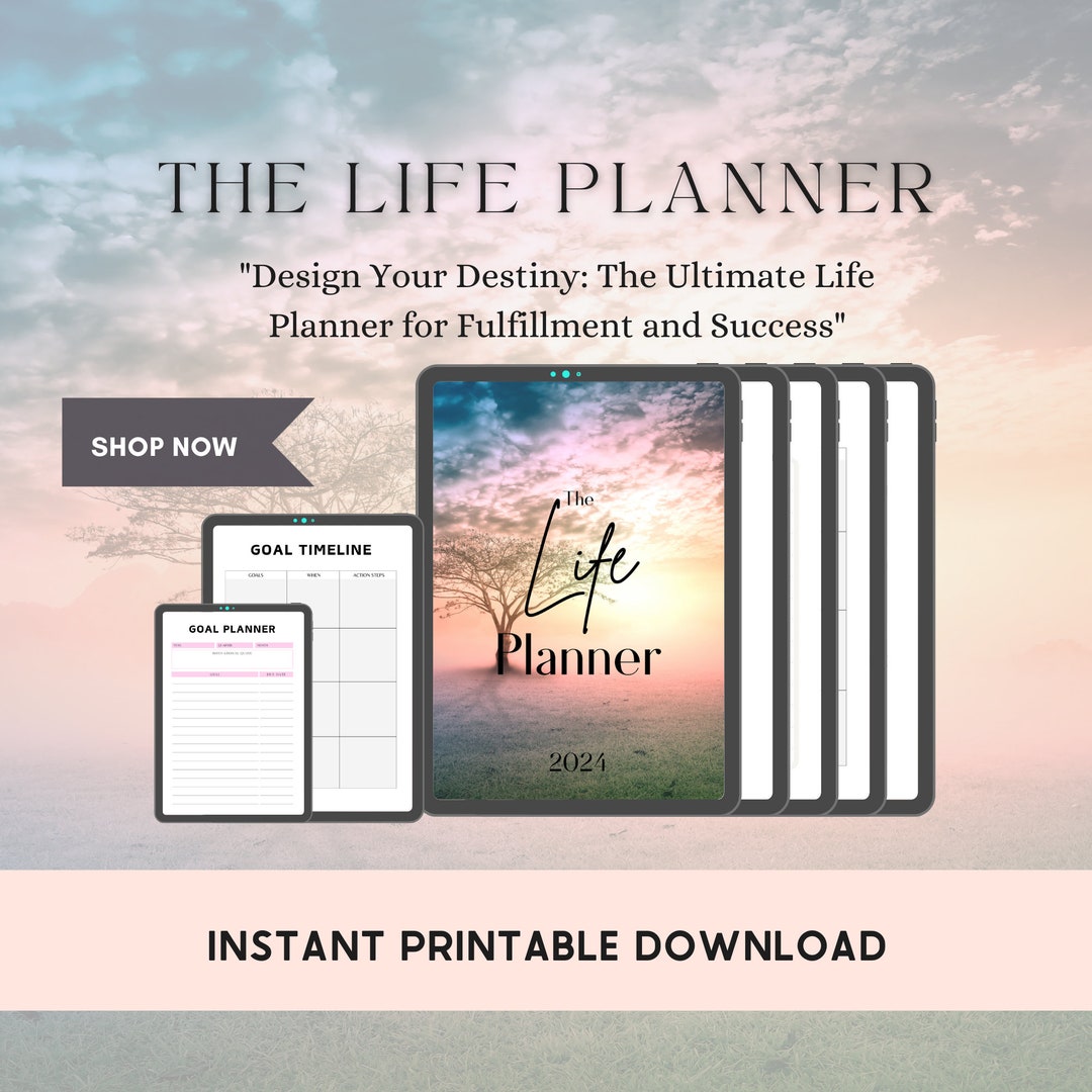 The Digital and Printable Life Planner Ultimate Digital Ultimate ...