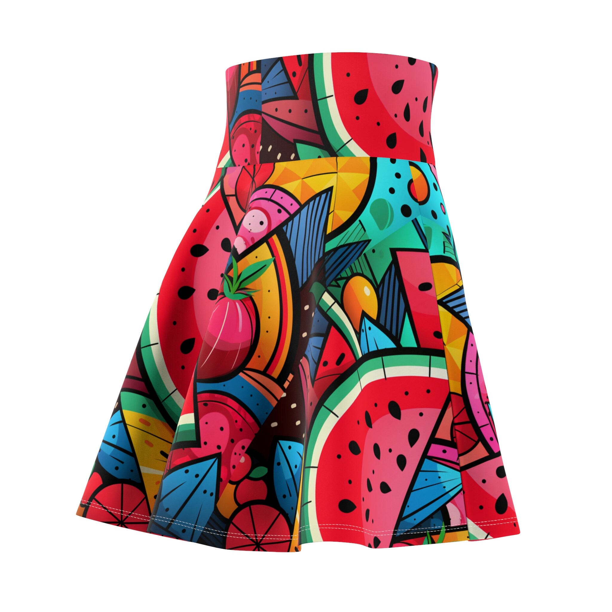 Fruity Fiesta Skirt by Amor4life, Watermelons Skirt, Pineapples Skirt ...
