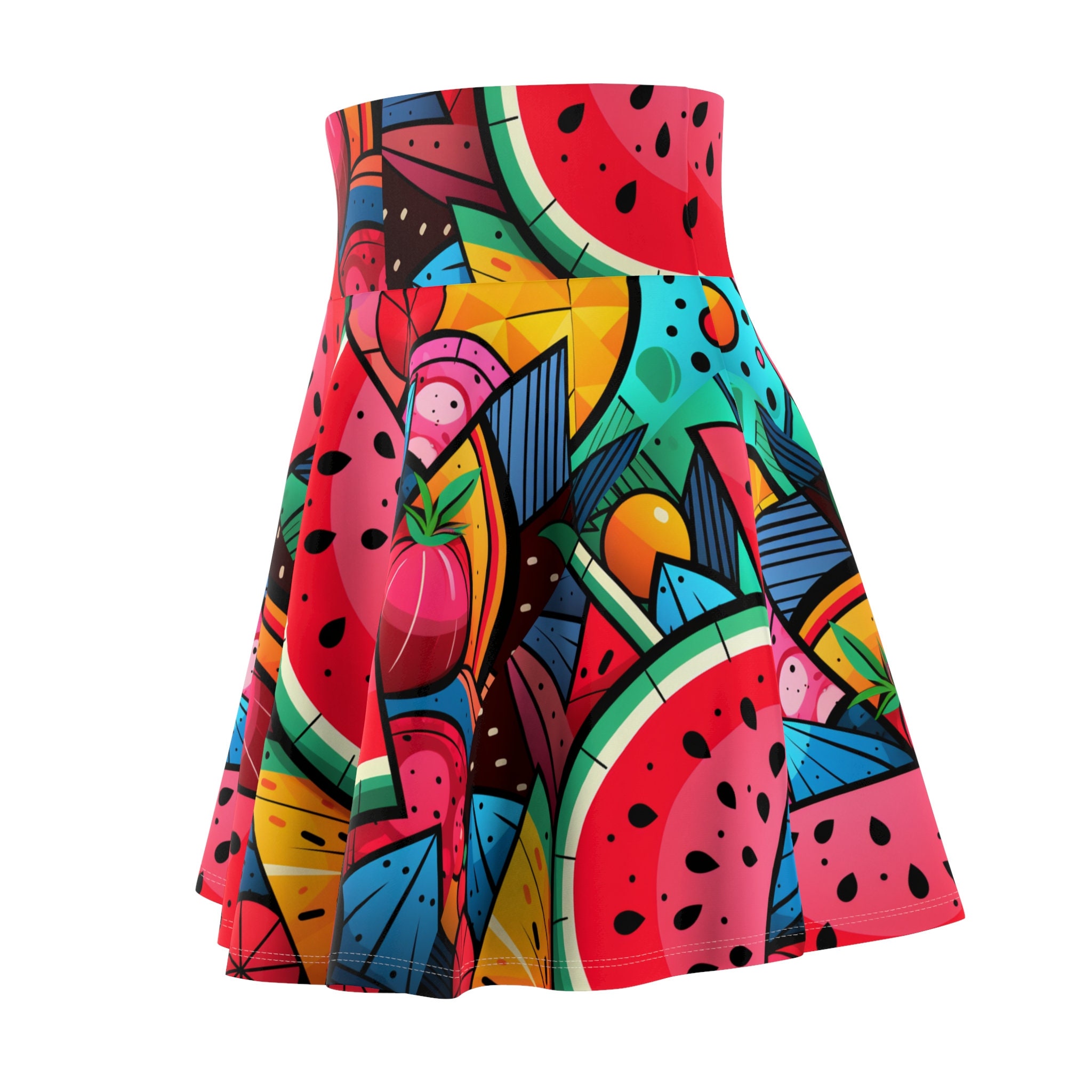Fruity Fiesta Skirt by Amor4life, Watermelons Skirt, Pineapples Skirt ...