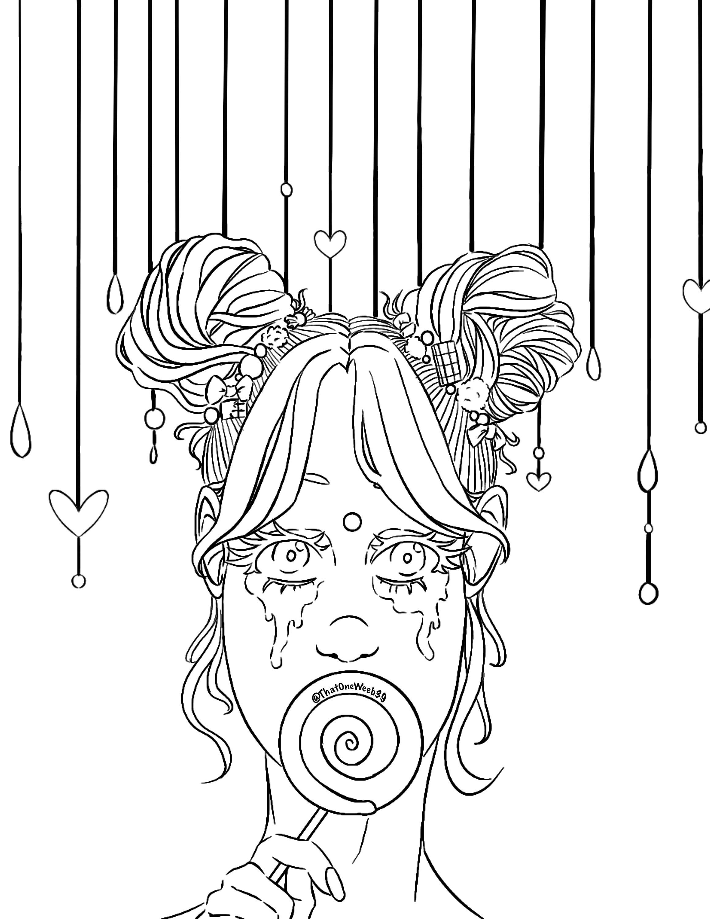 Candy Store Printable Coloring Page - Etsy Portugal