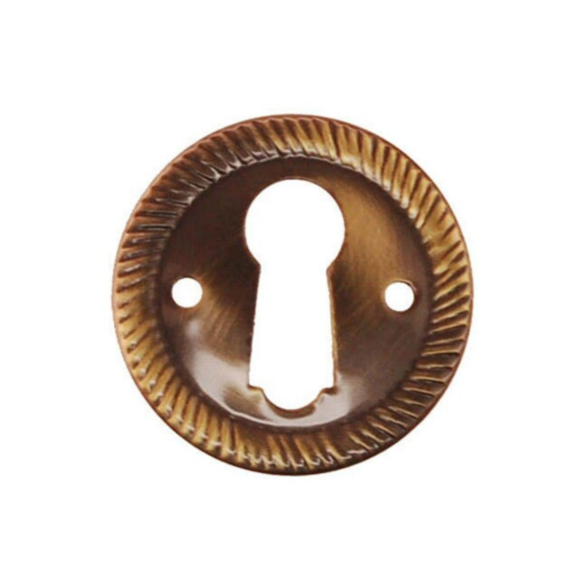 Vintage-inspired Brass Keyhole Cover | Decorative Furniture Hardware ...