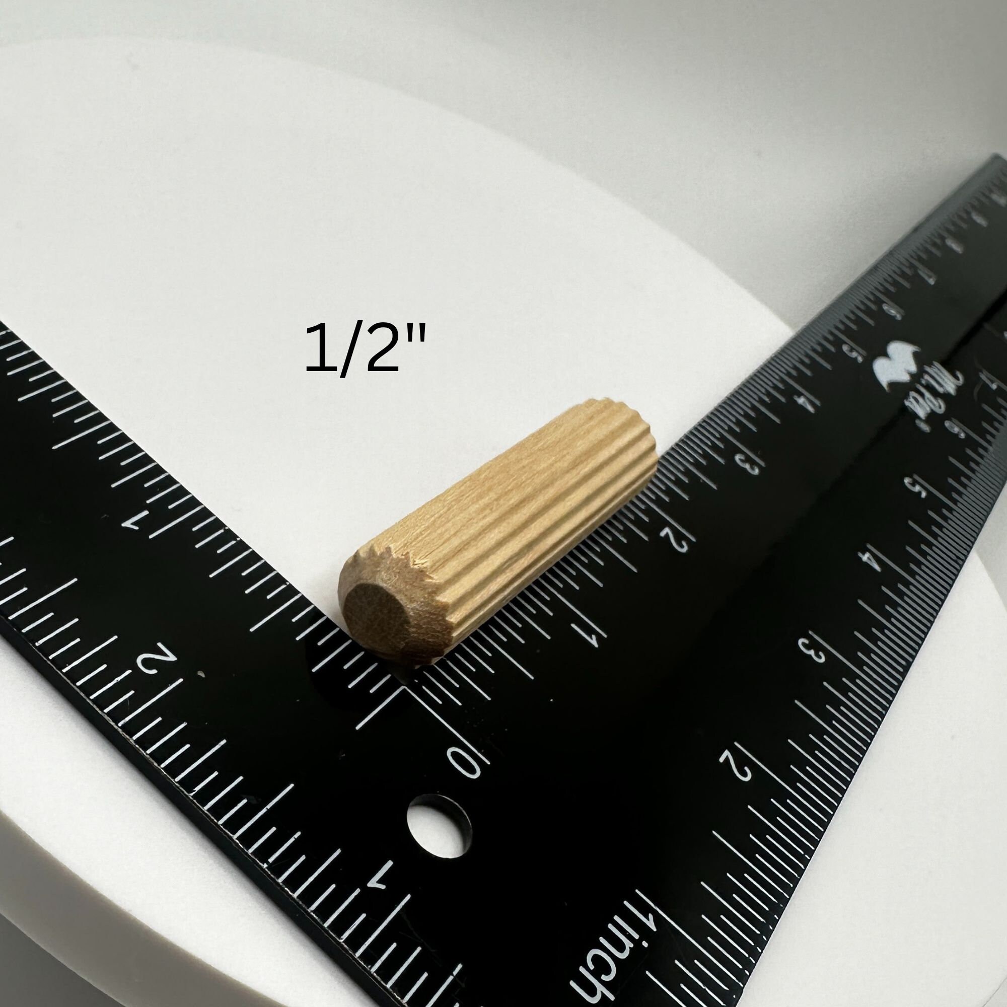 Fluted Dowel Pin - White Birch: Superior Glue Dispersion and Bonding in ...