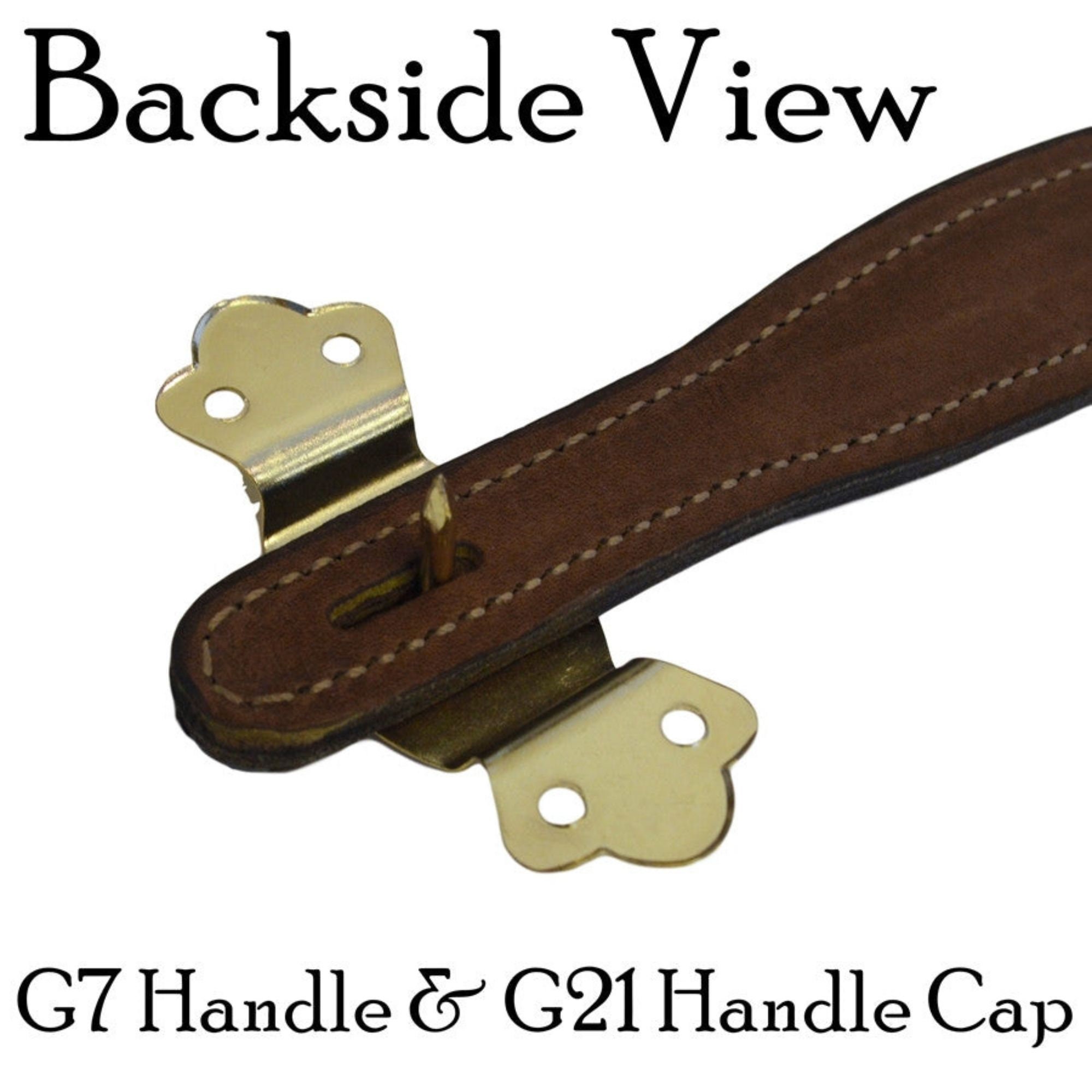 Premium Shaped Leather Trunk Handle - Durable, Stylish & Easy to ...