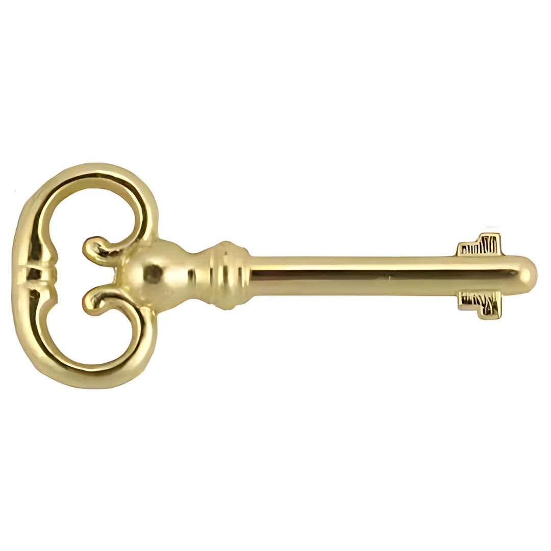 Roll Top Desk Lock Key - Reliable Brass-plated Diecast Zinc With Double ...