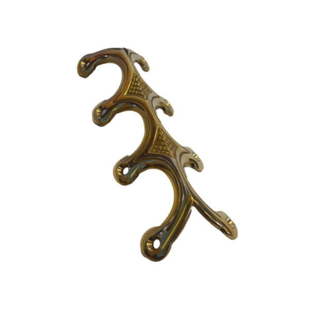 Trunk Edge Clamp - Quadruple Legged - Cast Brass - Fasteners Included ...