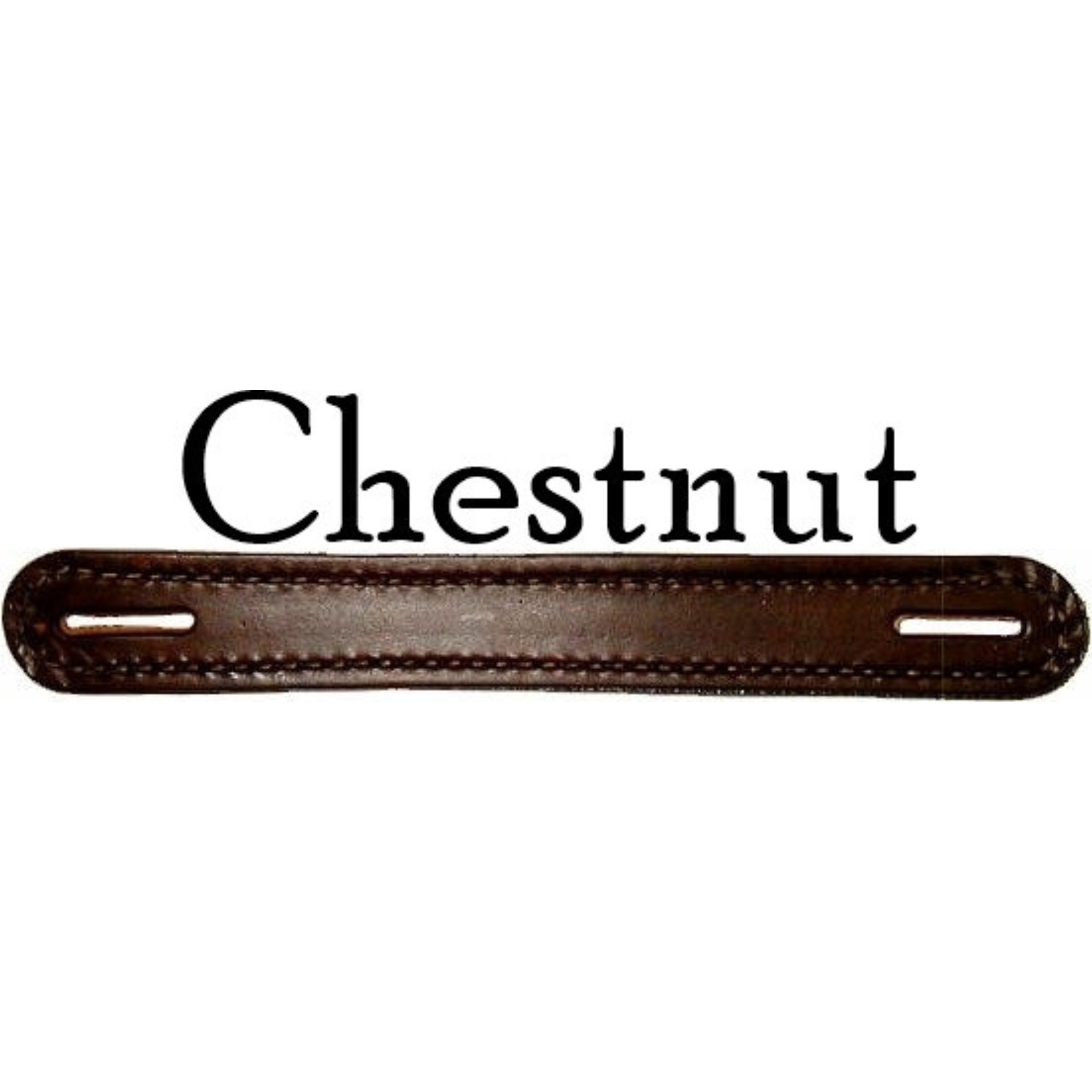 Leather Trunk Handle Slotted Round Ends 8.75 Inches Vintage Steamer ...