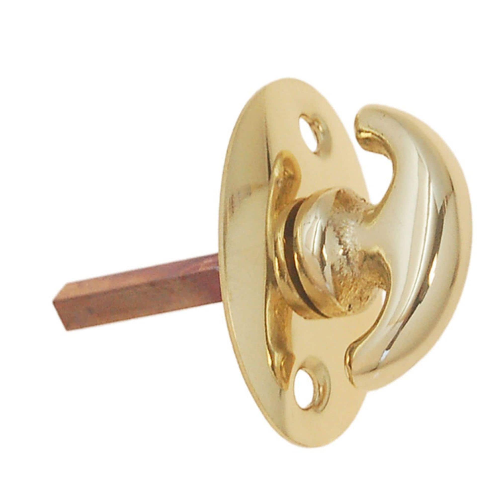 Elegant Brass Crescent Thumbturn for Mortise Deadbolt Locks Antique ...