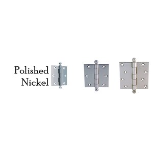 Heavy Duty Door Hinge With Ball Tips Swaged Old Style Architectural ...