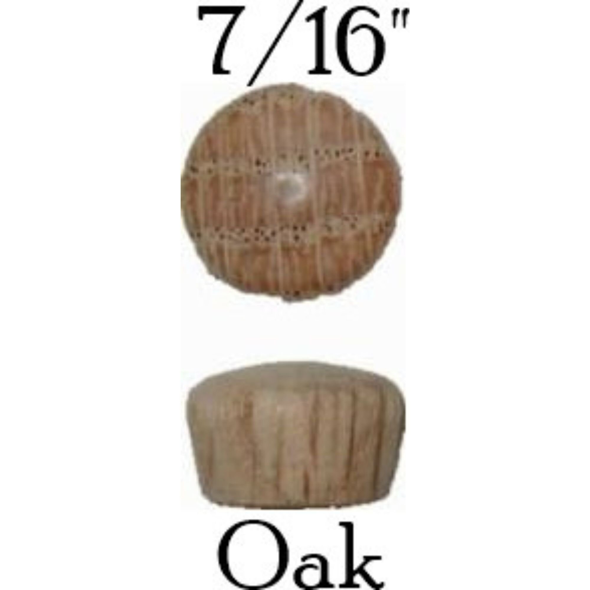 Wood Plugs, Rounded Head, End Grain Oak Walnut Maple 4 Sizes Sold by ...