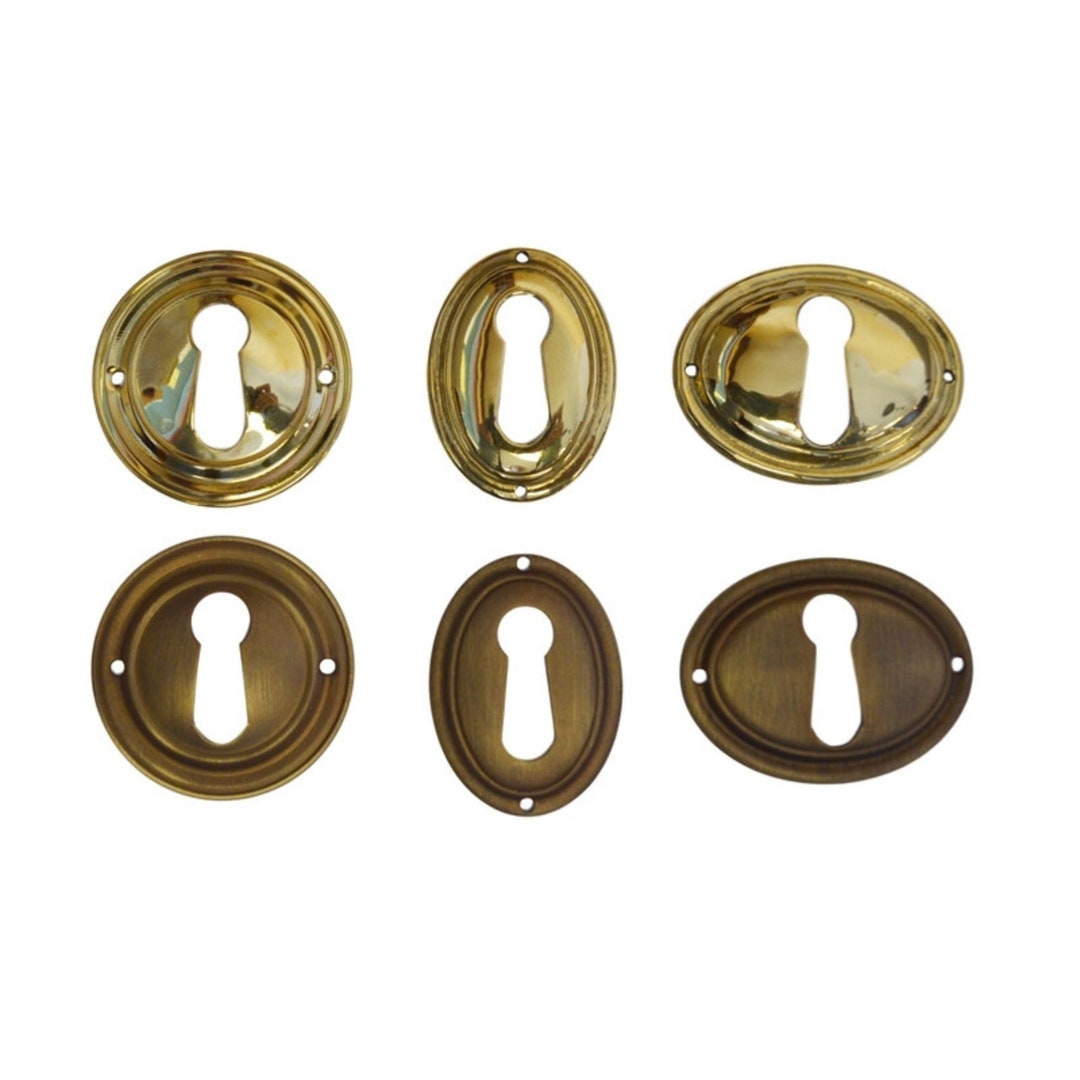 Keyhole Cover With Beveled Edge - Package Contains Mounting Hardware ...