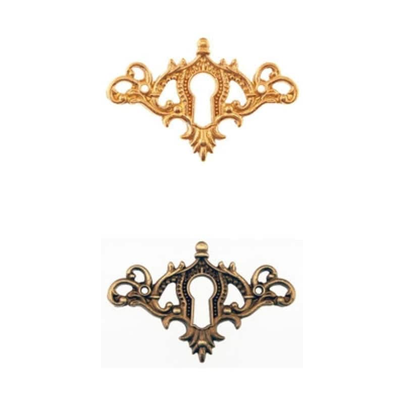 Antique Ornate Keyhole - Etsy