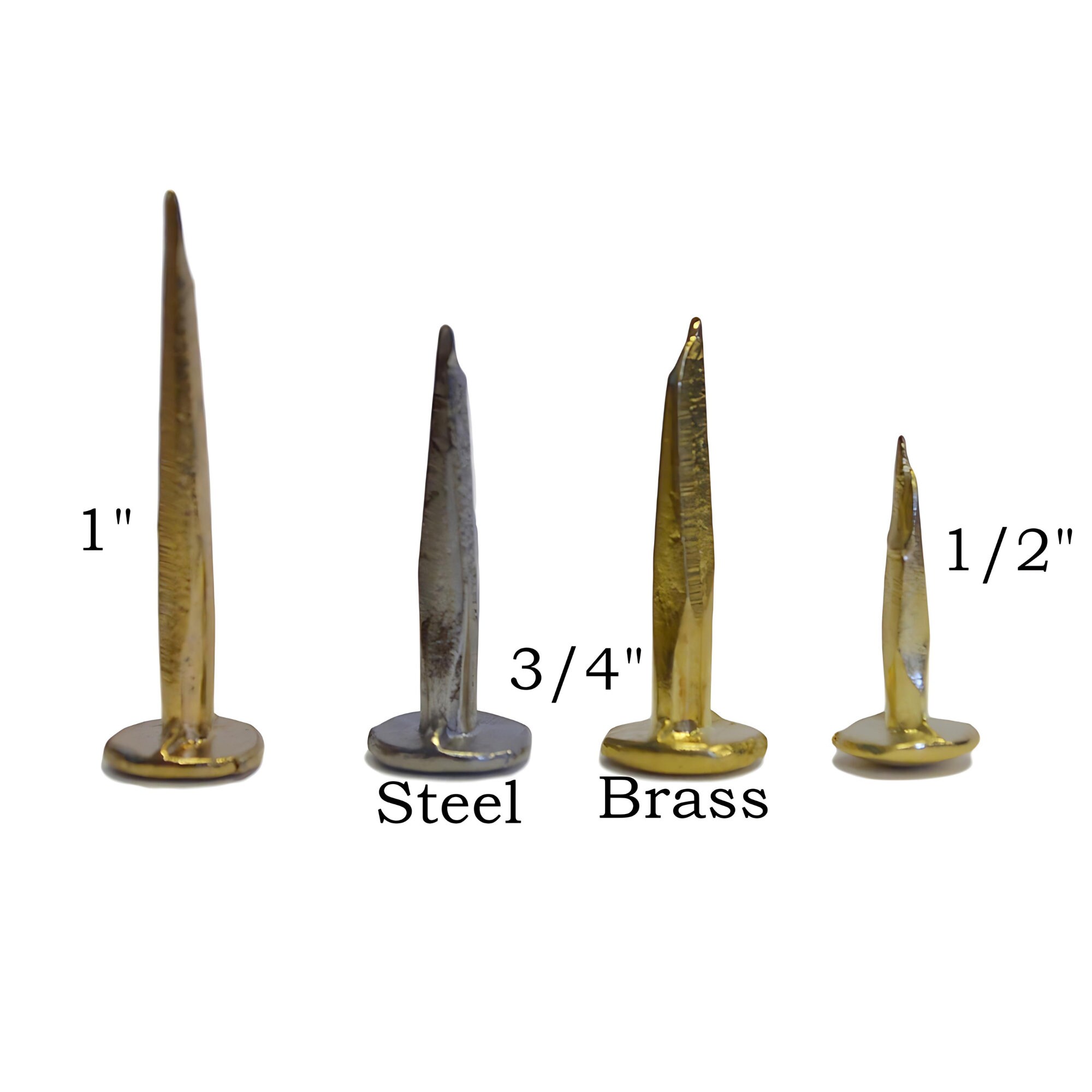 Antique Trunk Tacks Authentic Brass & Steel for Perfect Vintage ...