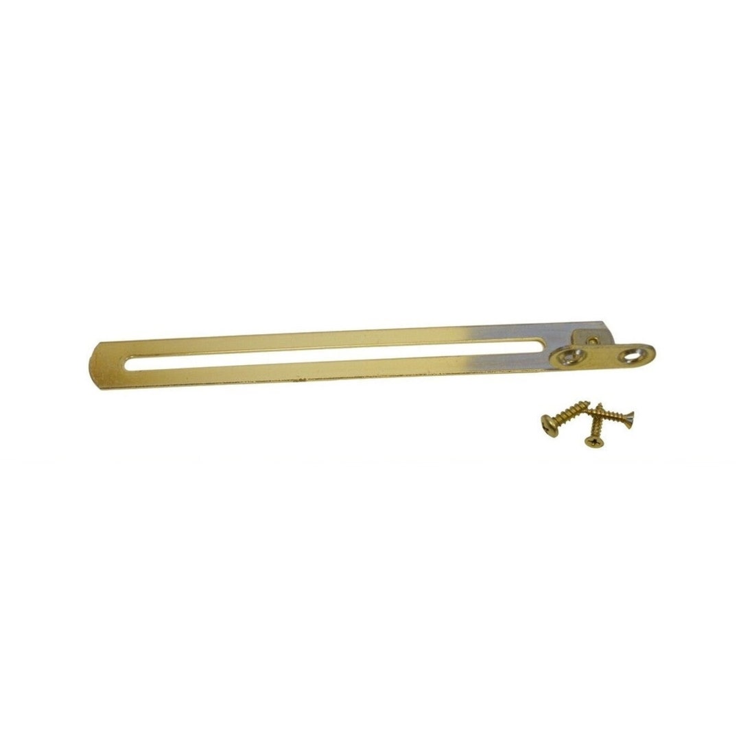 Desk Lid Support Bracket - Made of Brass Plated Steel - Mounting ...