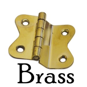 Hoosier Style Offset Hinge - 2 Available Sizes Medium or Large - 2 ...