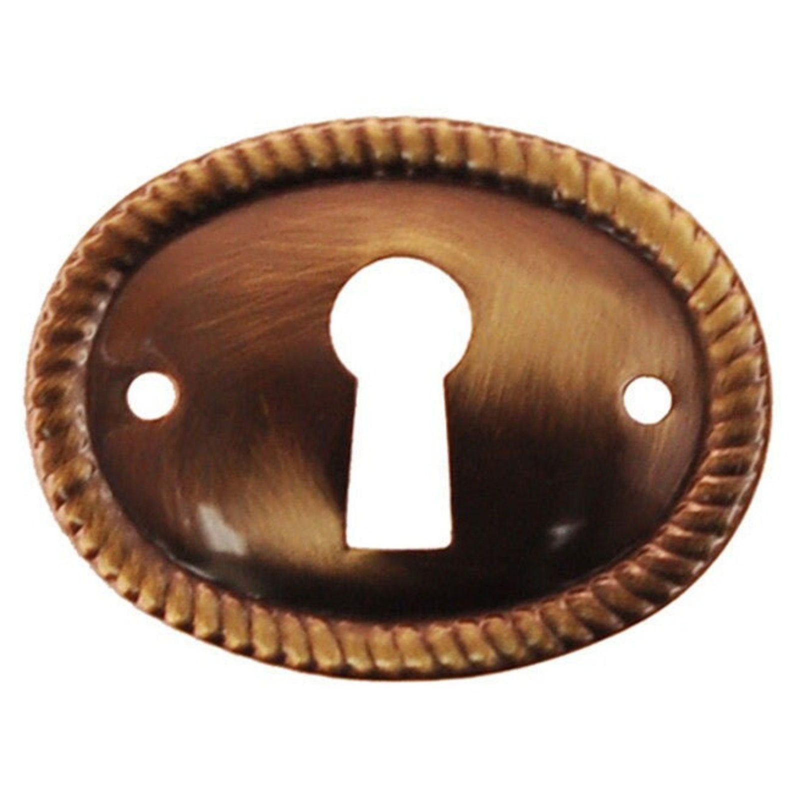 Vintage-inspired Brass Keyhole Cover | Decorative Furniture Hardware ...