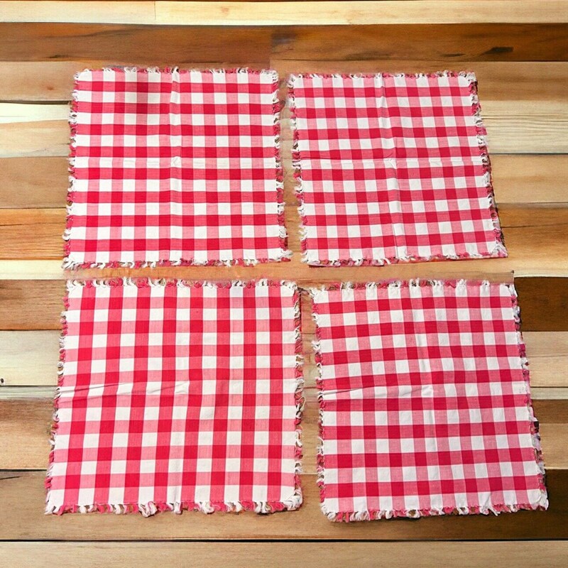 Gingham Napkins - Etsy