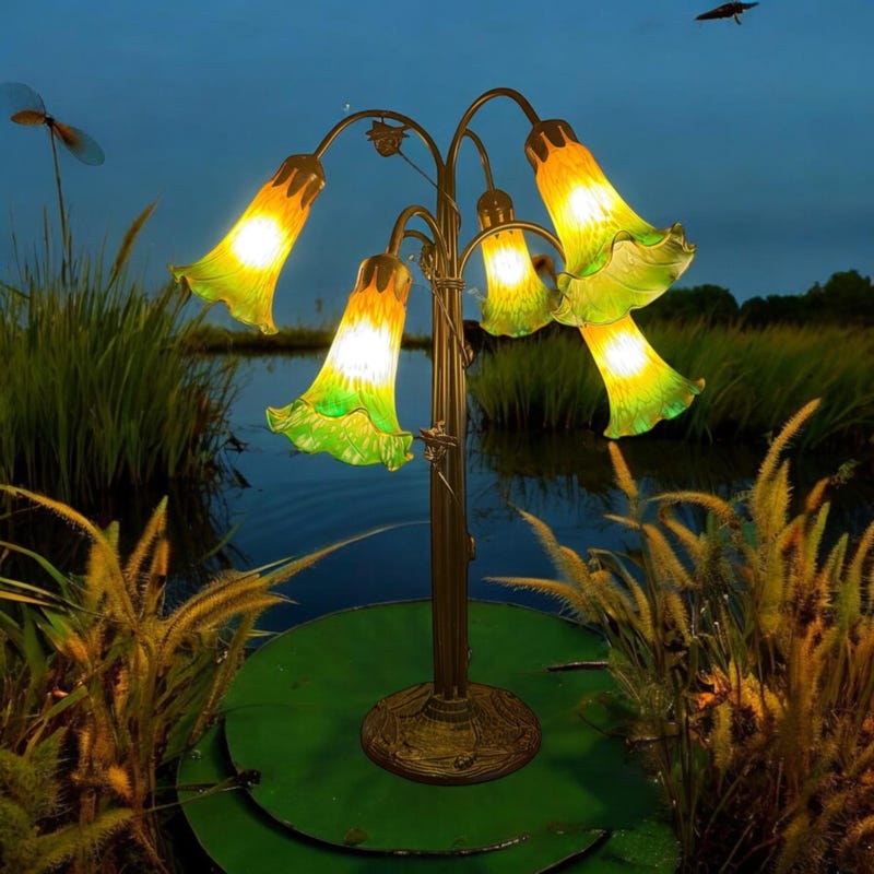 Dragonfly Lamp - Etsy