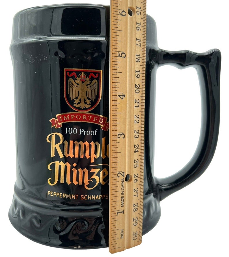 Mug Stein Jumbo Barware Rumple Minze Schnapps Liquor Hot Cold Cocktail ...