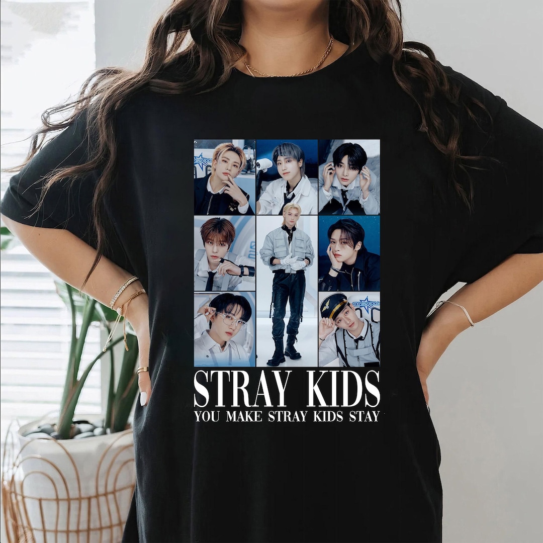 Vintage Stray Kids Kpop Shirt, Stray Kids Member Group Shirt, You Make ...