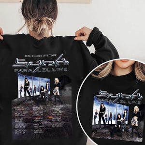 Aespa Synk: Parallel Line Concert World Tour 2025 Sweatshirt, Aespa ...
