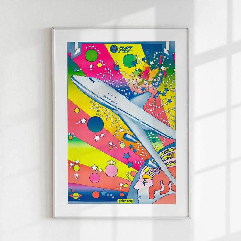 Peter Max Style - Etsy