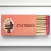 CN Tower Vintage Matchbox Wall Art, Home Decor Digital Prints, Retro ...