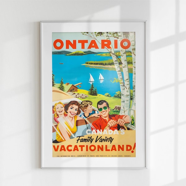 Canadian Vintage Posters - Etsy Canada