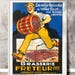 Vintage French Beer Poster Print, Brasserie Freteur 1927 Advertisement ...