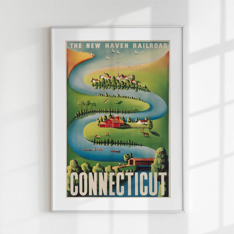 Railroad Poster - Etsy