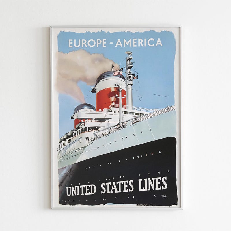 Nautical Poster - Etsy