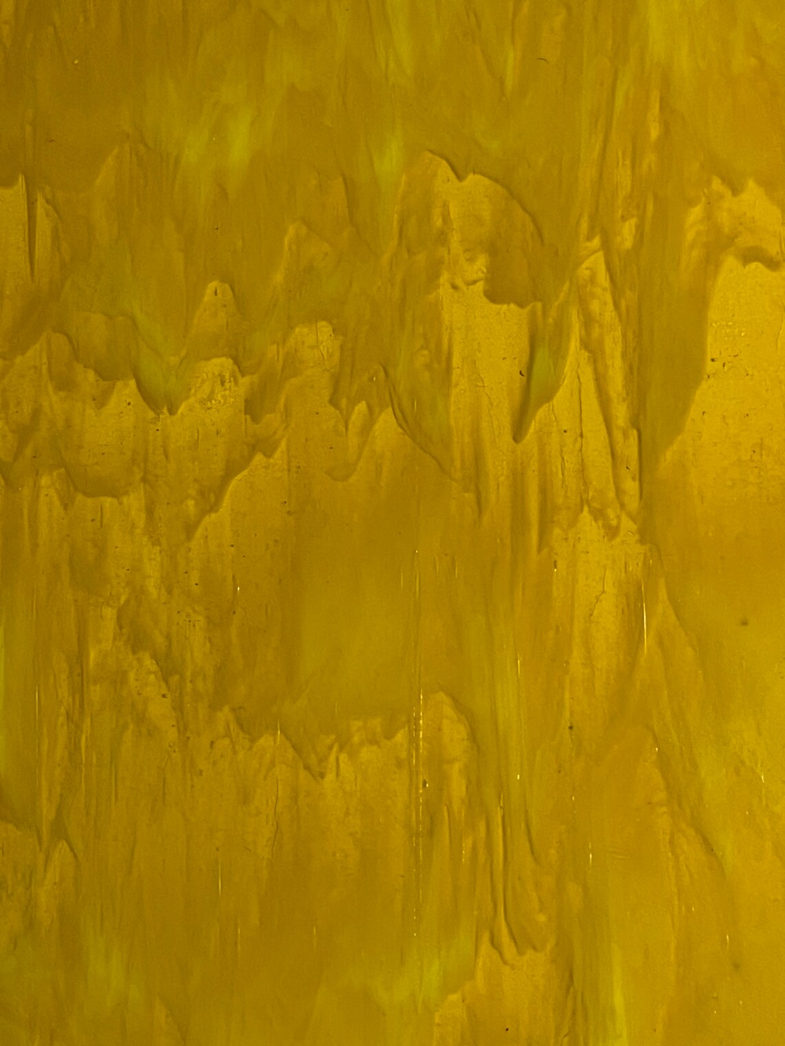 Spectrum Bright Yellow Wispy Stained Glass Sheet Panel - Etsy