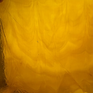 Medium Amber Wispy Transparent Stained Glass Sheet Panel - Etsy