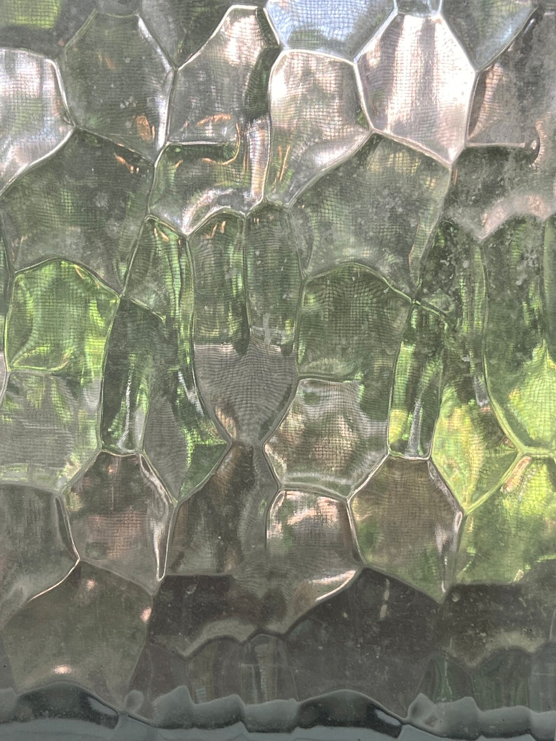 Clear English Flemish Stained Glass Sheet Panel - Etsy UK