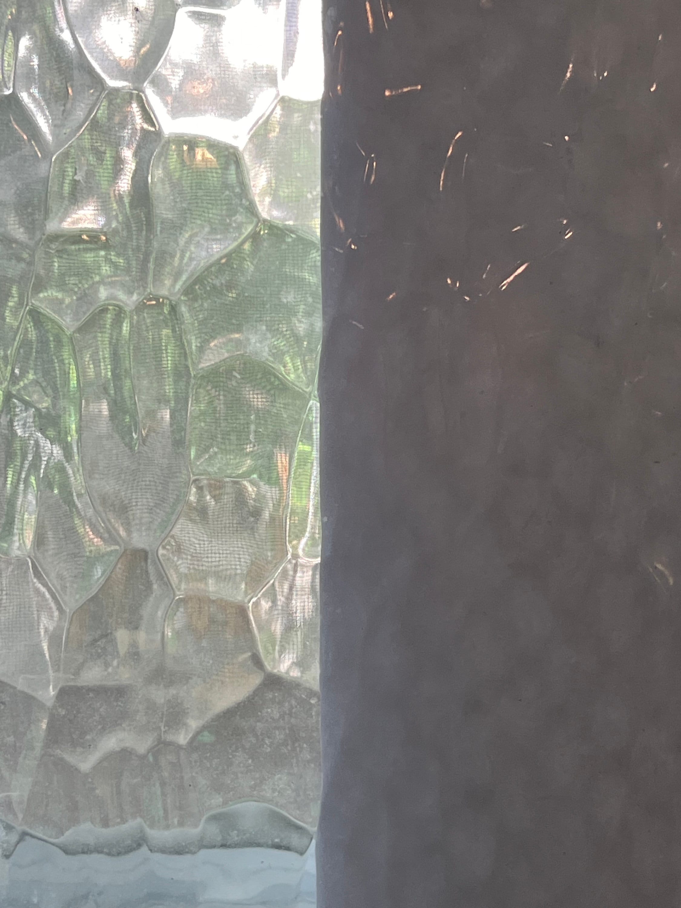 Clear English Flemish Stained Glass Sheet Panel - Etsy