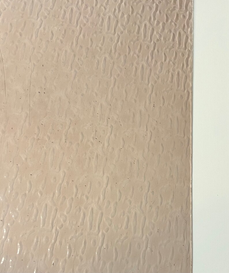 Kokomo Pale Pink Flemish Stained Glass Sheet Panel - Etsy