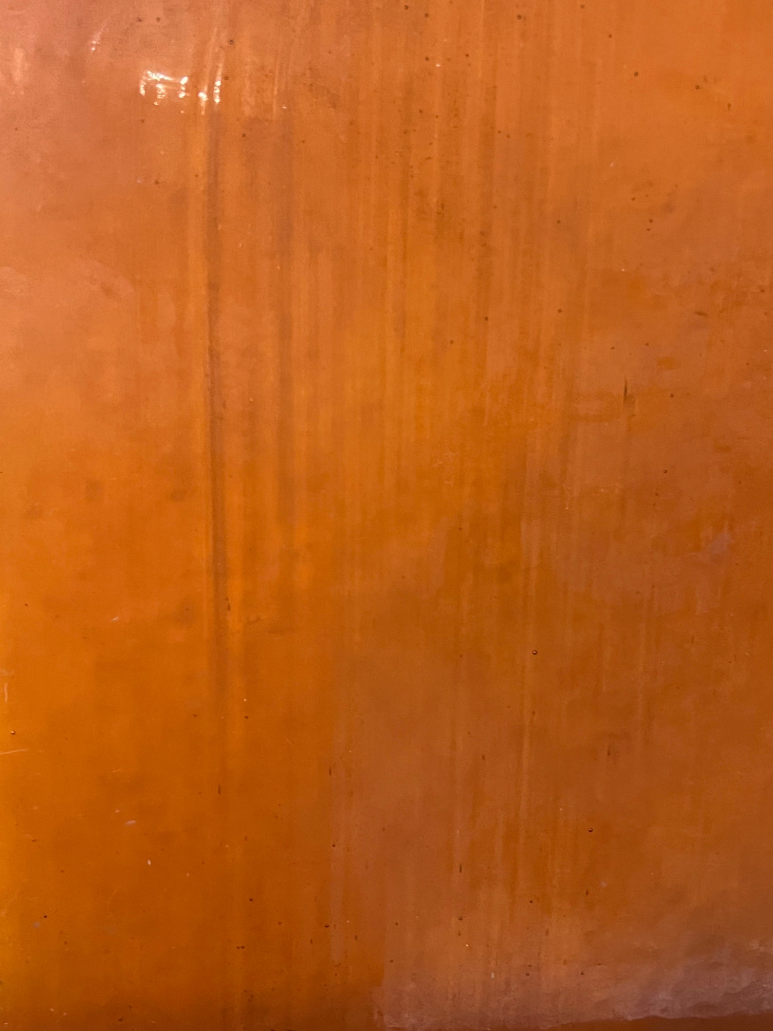 Kokomo Orange Translucent Stained Glass Sheet Panel - Etsy