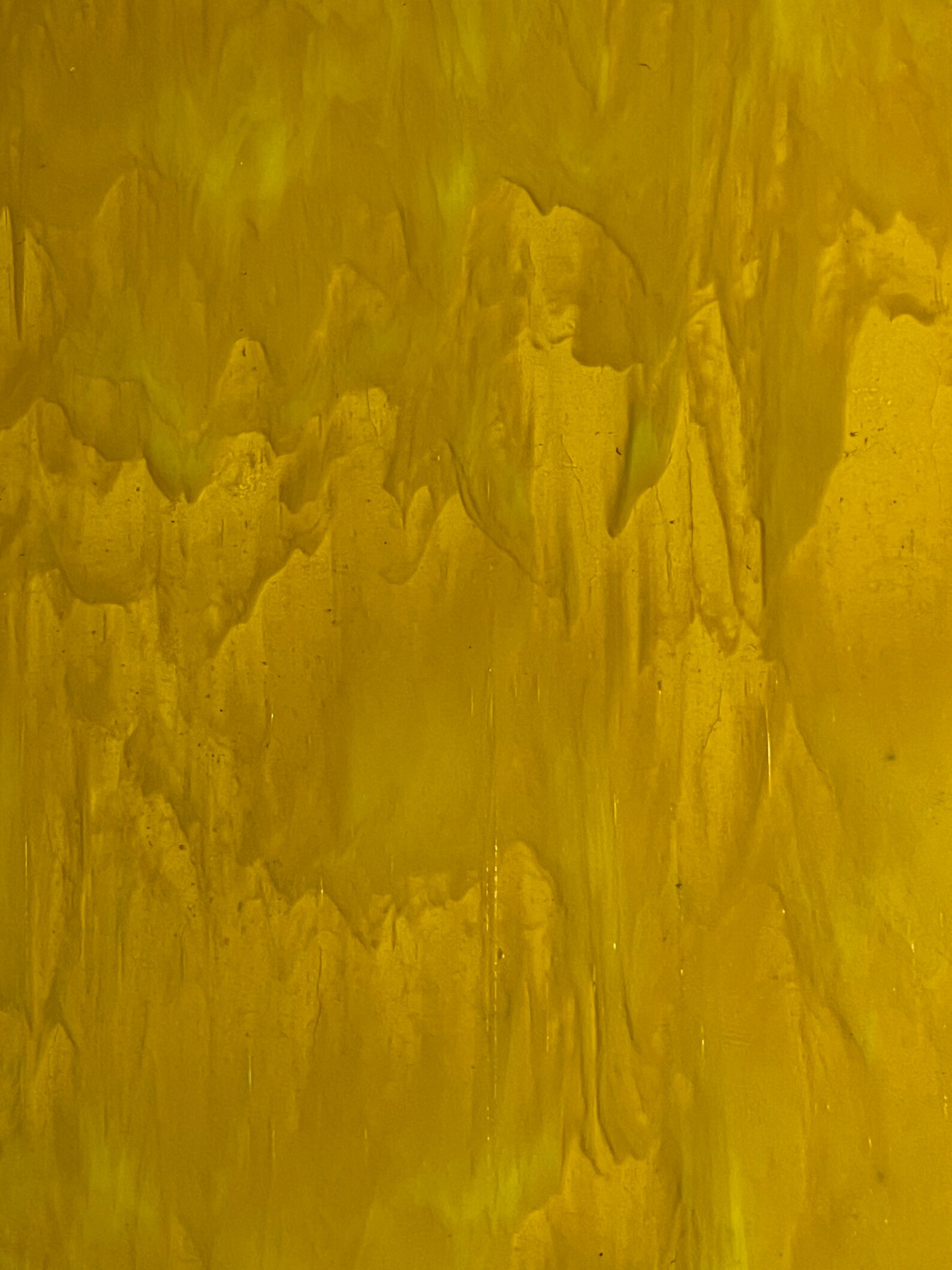 Spectrum Bright Yellow Wispy Stained Glass Sheet Panel - Etsy
