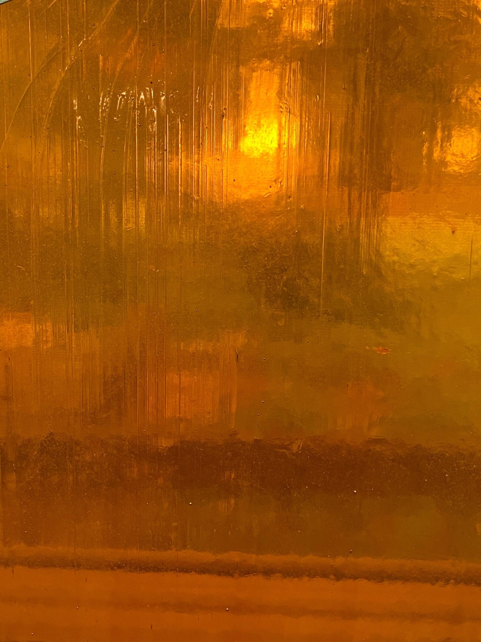 Kokomo Orange Translucent Stained Glass Sheet Panel - Etsy