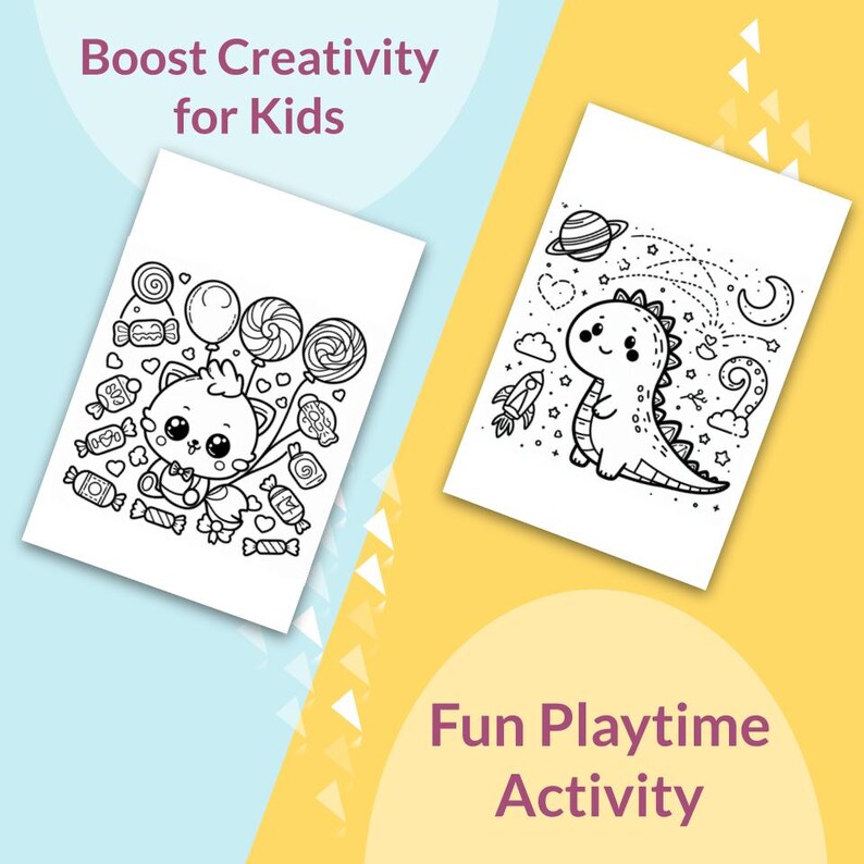 300 Cute Animal Coloring Pages for Kids. Fun Children Activity ...