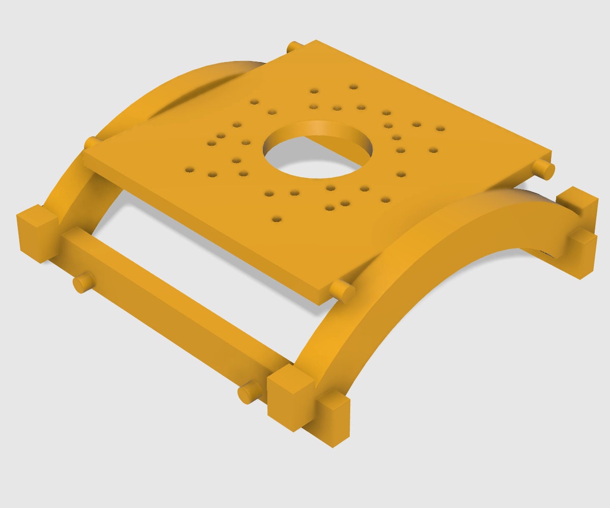 Fretboard Radius Jig SVG Files - Etsy
