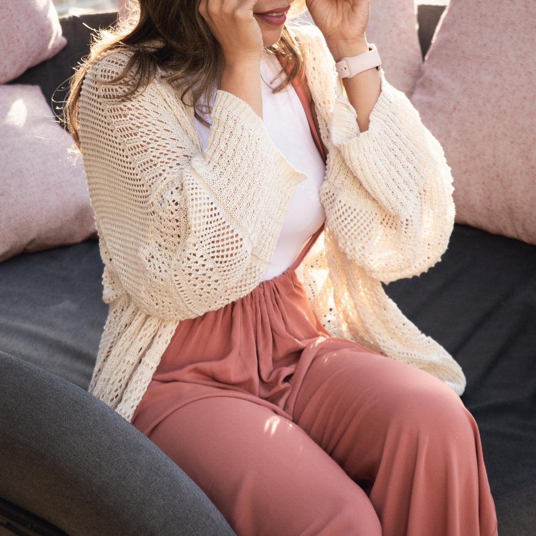 Crochet Bohemian Netted Cardigan Lightweight Comfy Oversize Cardigan - Etsy