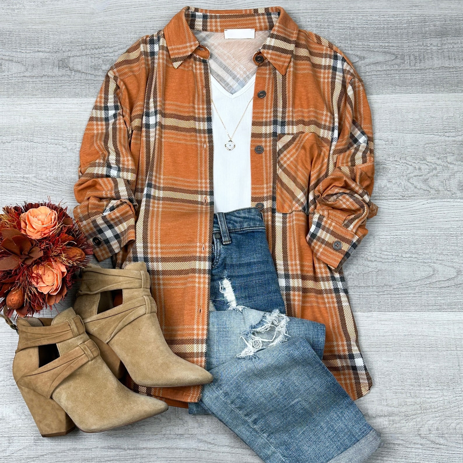 Alexa Long Sleeve Button Up - Etsy