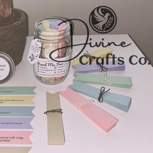 Color Coded Scripture Jar, Handmade Faith Based Gifts for Her - Etsy