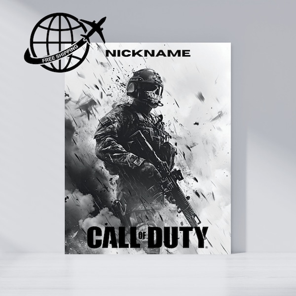 Call of Duty Decor - Etsy